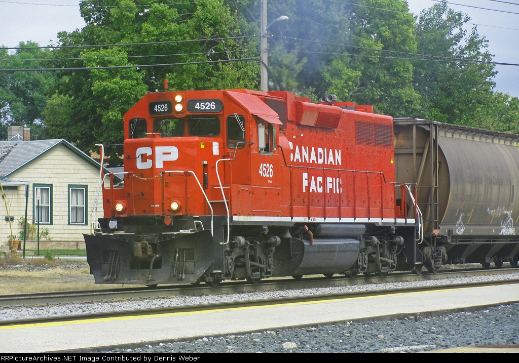 CP 4526, CP's Tomah Sub.